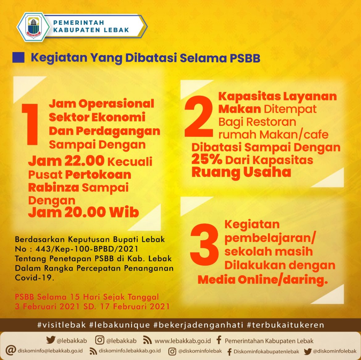 Dinas Komunikasi, Informatika, Statistik dan Persandian - Kabupaten Lebak